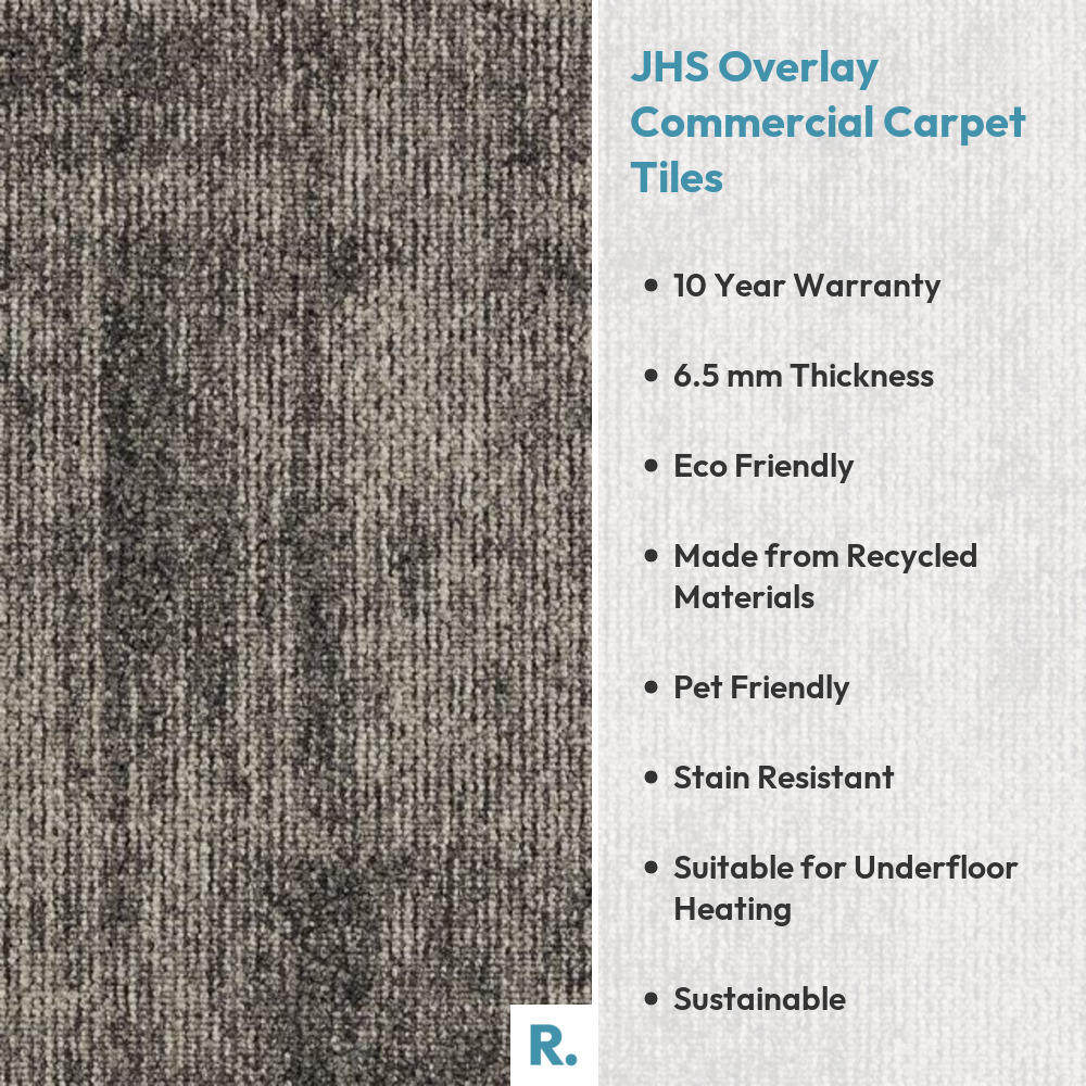 JHS Overlay Commercial Carpet Tiles | £139.95 per box