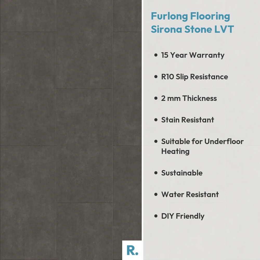 Furlong Flooring Sirona Stone LVT | £70.01 per pack