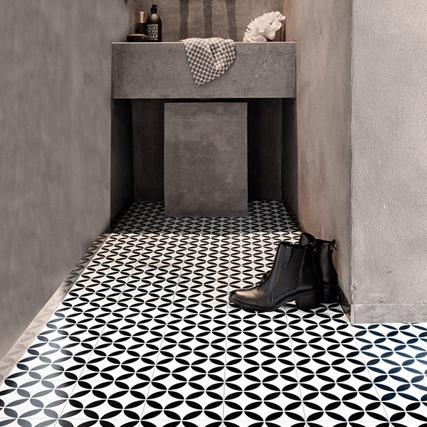 Classic Magali Mosaic Tile Vinyl by Remland | From £8.95 / sq. metre