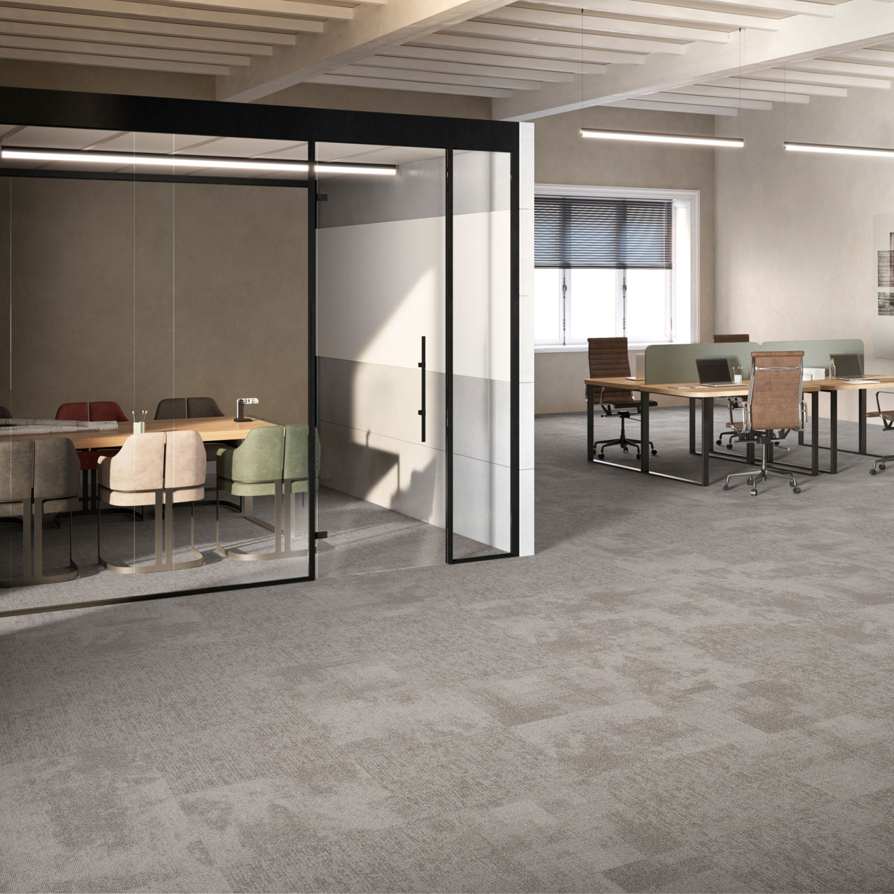 Mohawk Teak Commercial Carpet Tiles | £139.95 per box